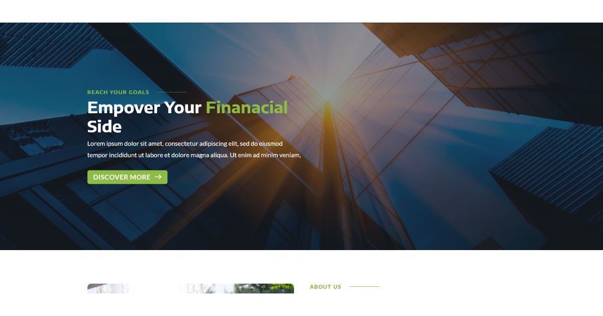 Bricks Finance Layout – Bricks Layouts